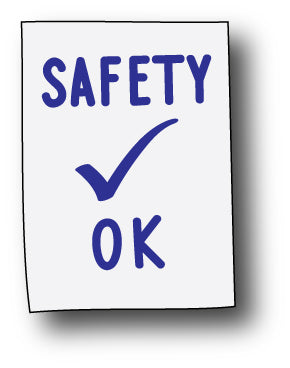 Safety OK Vinyl Decals – MAS Brand